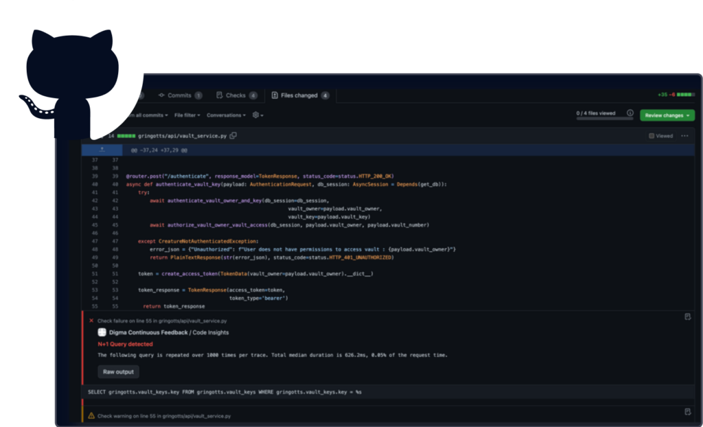 Digma Continuous Feedback